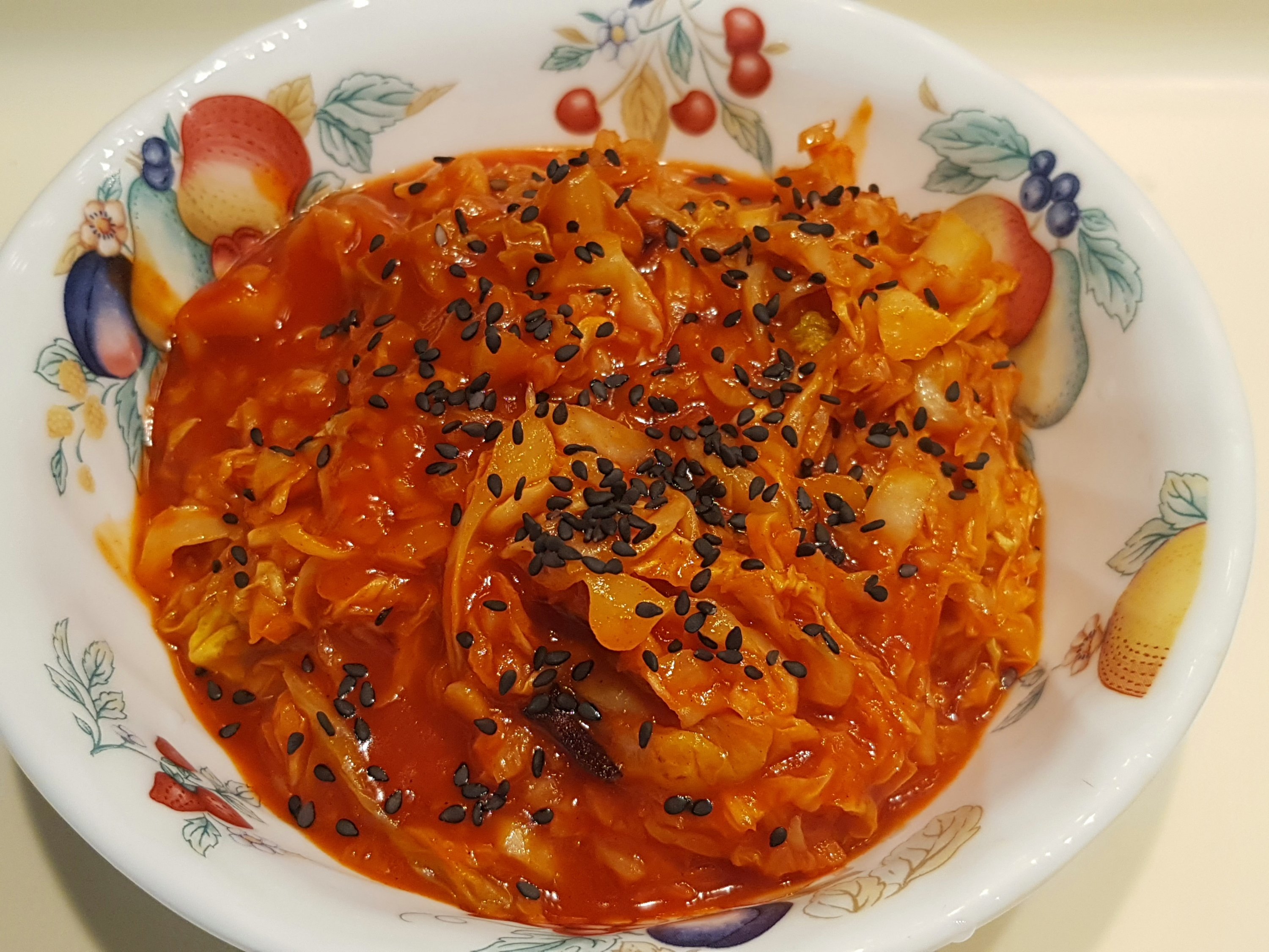 Spicy sweet cabbage recipe – Bodhi-Bowl